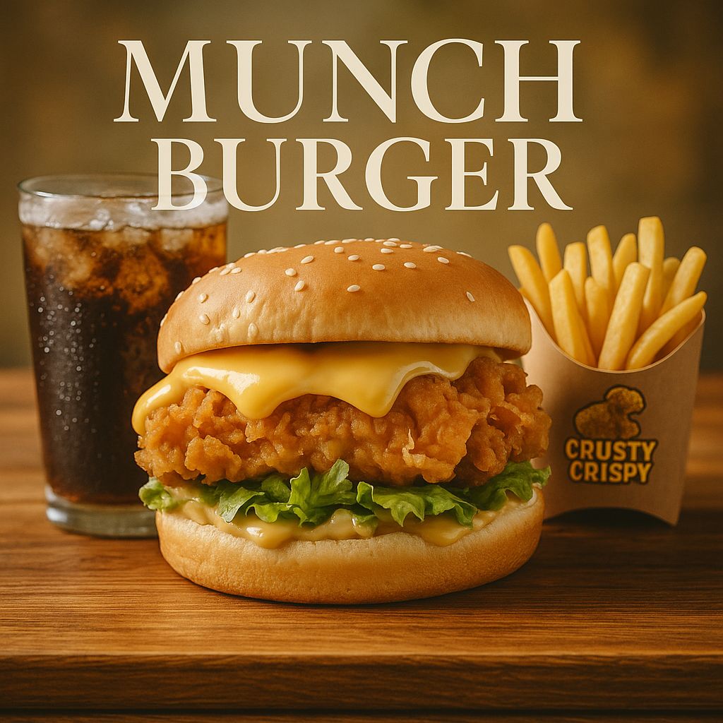 Munch Burger Menu – Hayaku